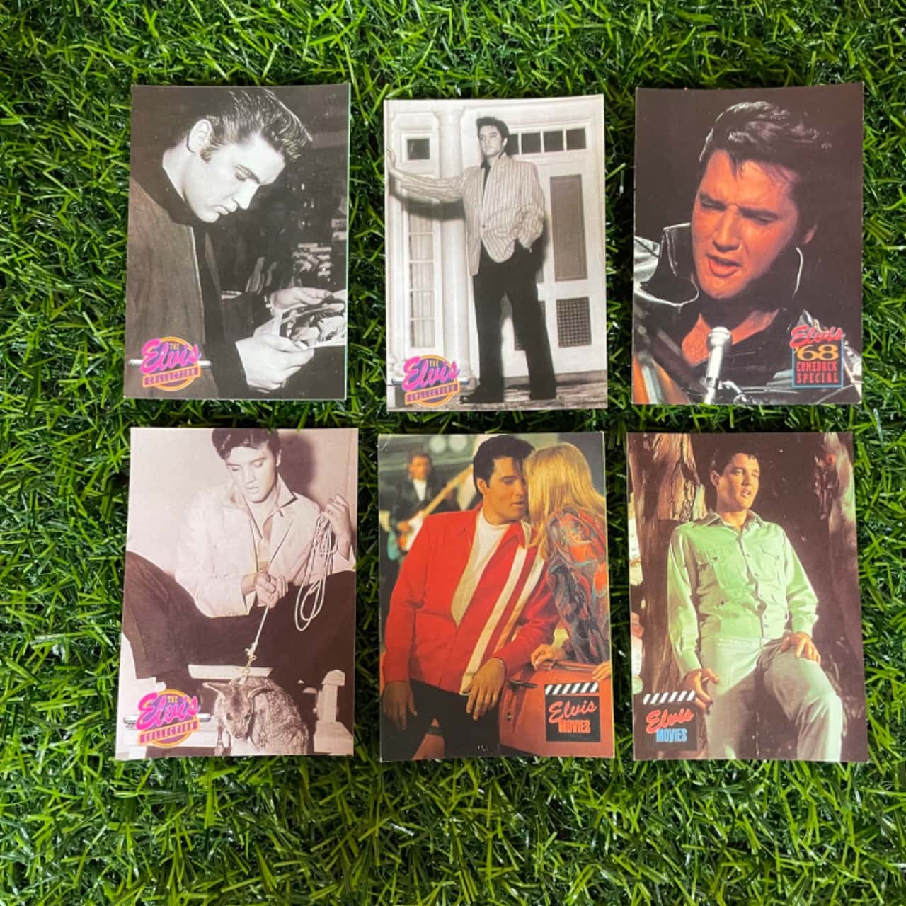The Elvis Collection; 71 Elvis Presley Collectors Cards