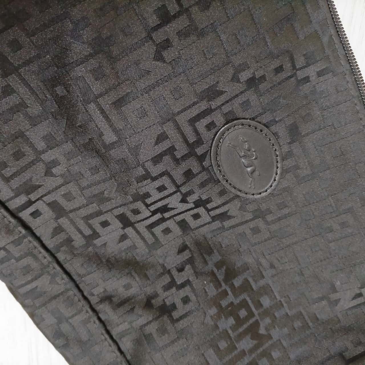 Longchamp Small Black Fabric Handbag VGUC(s)