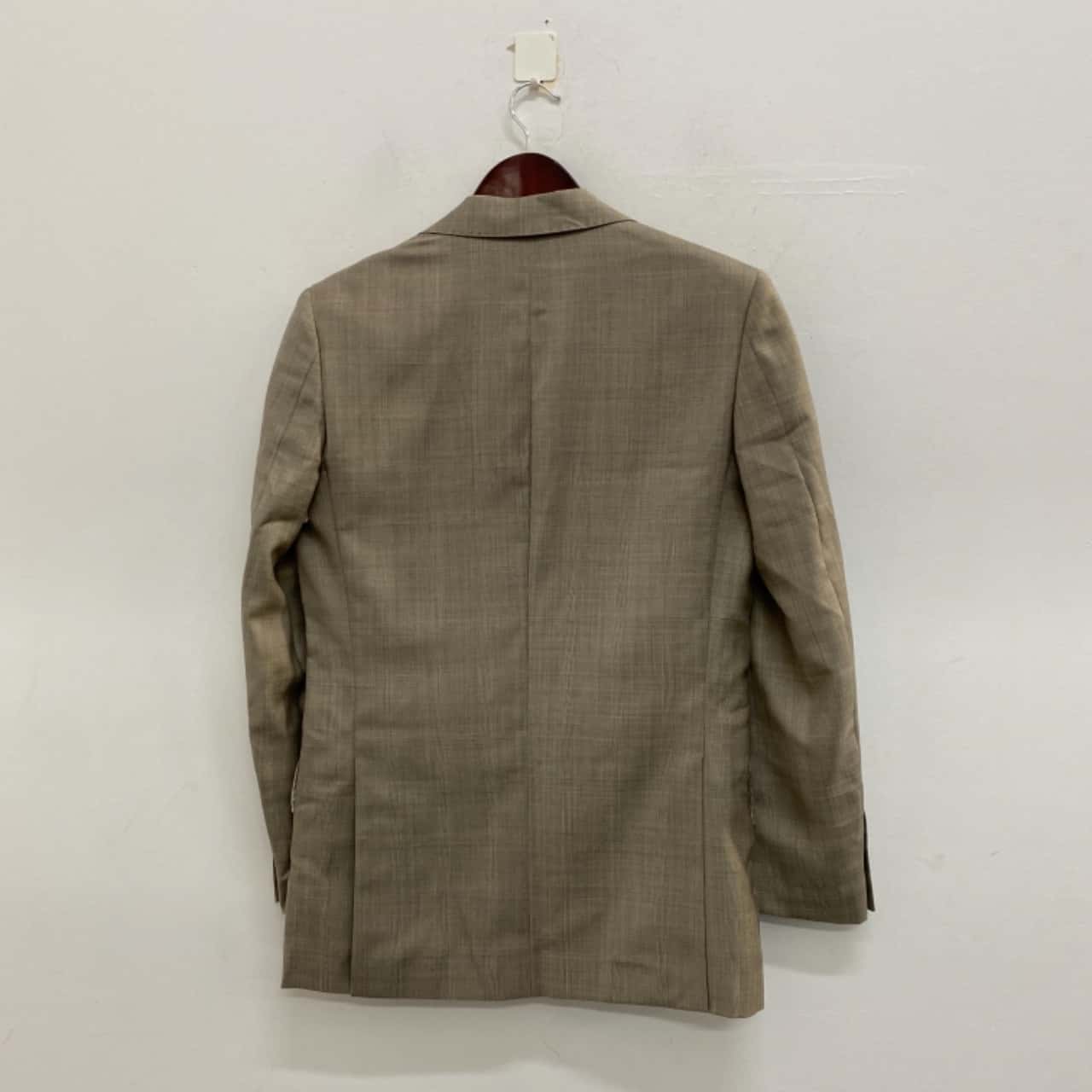 Uber Stone Mens Size 87R Blazer Beige / Checked (s)