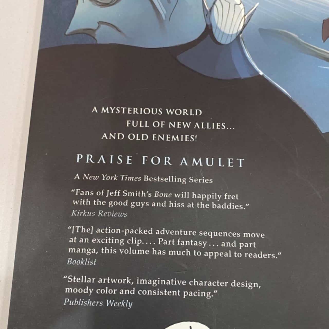 Amulet The Stonekeeper Comic Book Bundle Graphic Novel Book 1 and 2 Fantasy