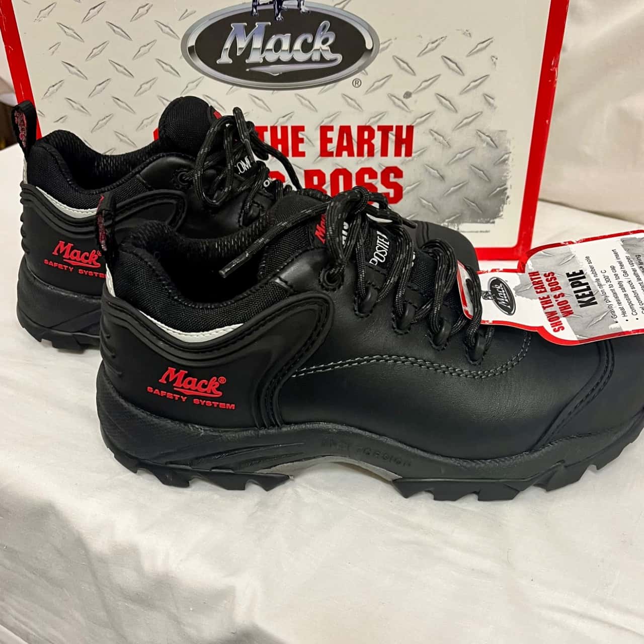 BNWT Mens Mack steel cap Composite toe Work boot(s)