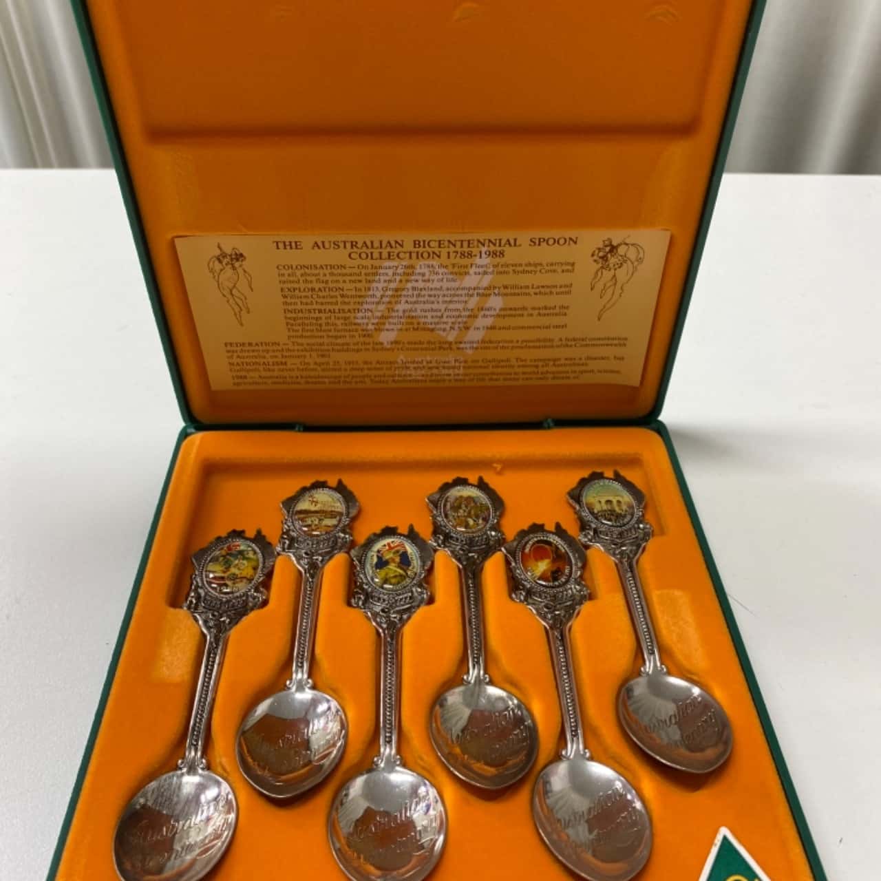 The Australian Bicentennial Spoon Collection 1788 - 1988