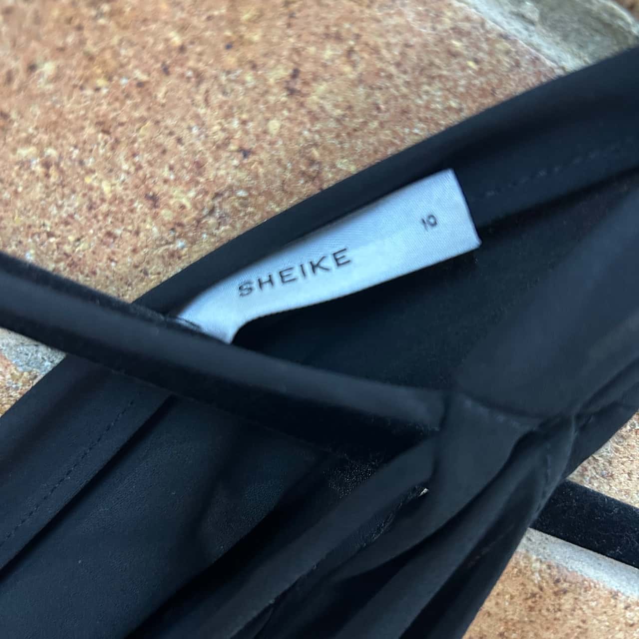 Sheike Women’s Size 10 Black Midi Dress