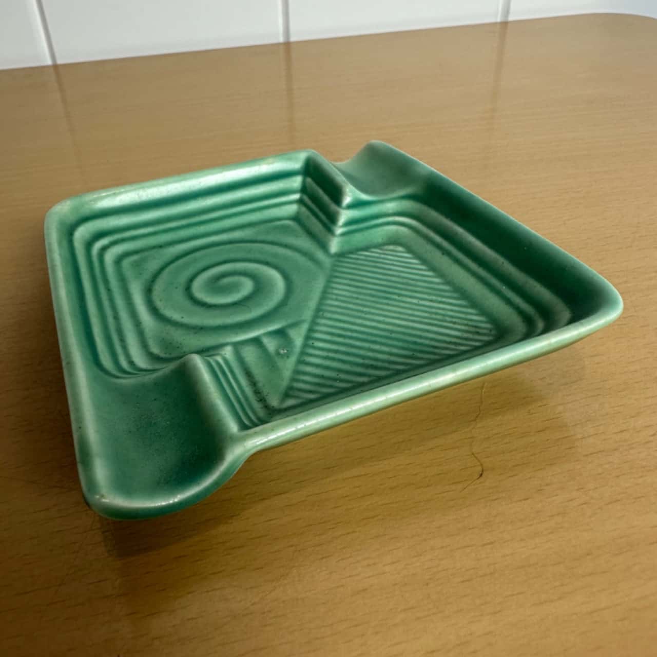 Spodes Art Deco ‘Royal Jade’ Ashtray(s)