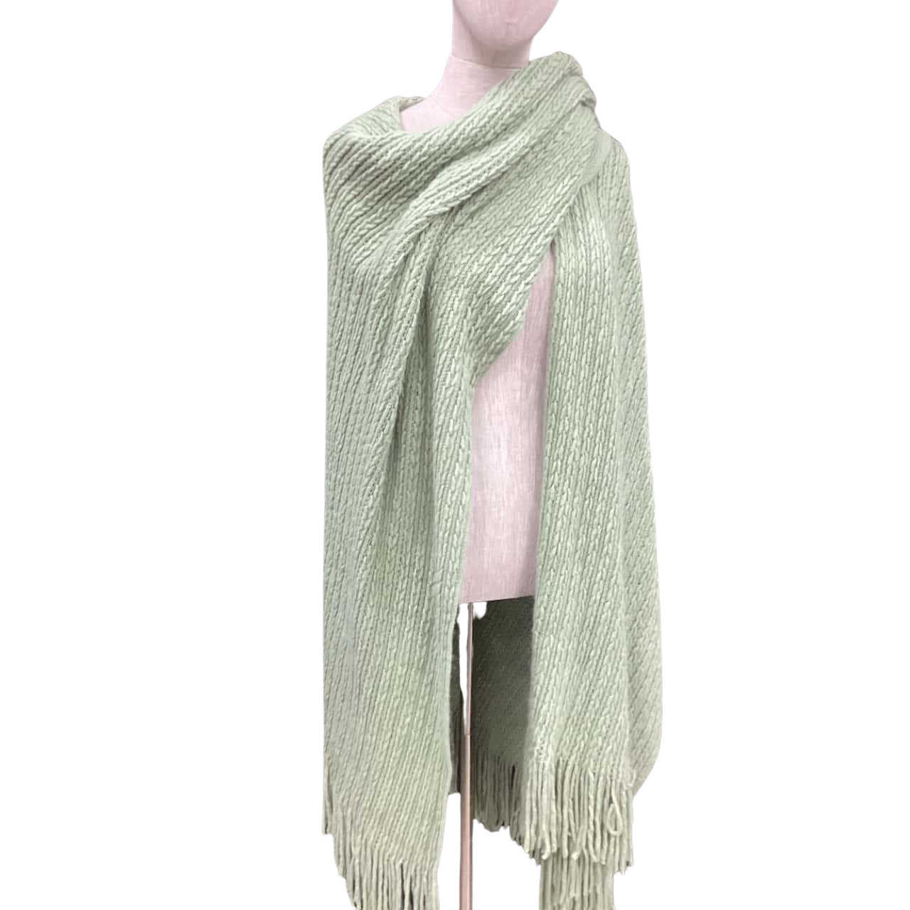 Tree of Life Womens Large Shawl Green (s)