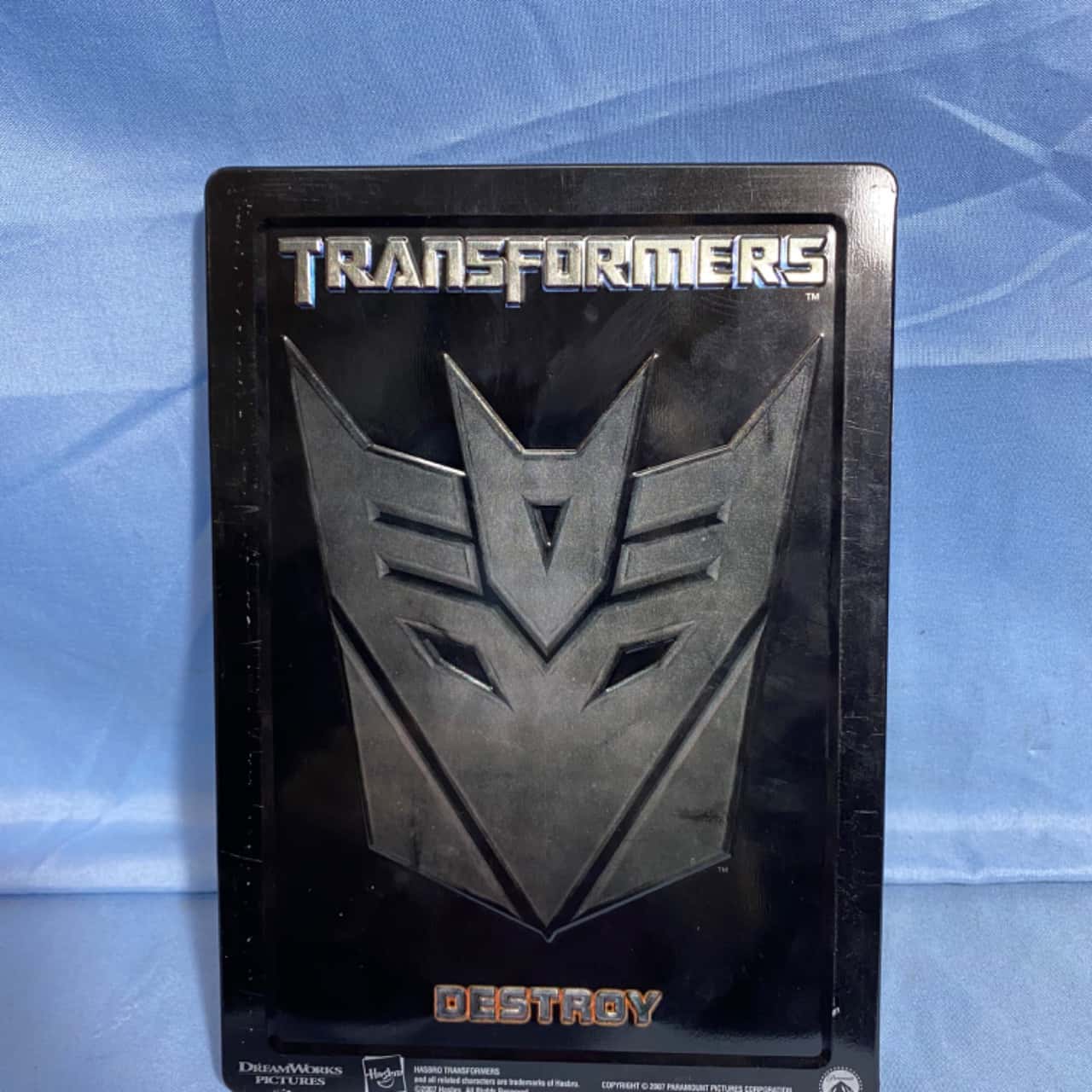 Transformers DVDs Steelbook Protect Destroy