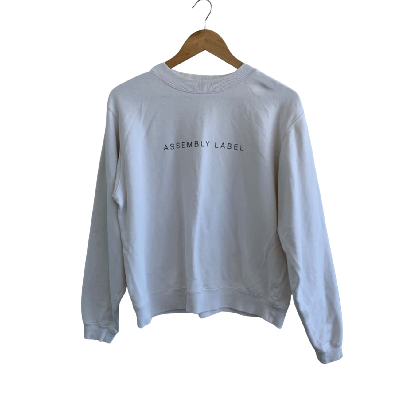 Assembly Label Size 8 White Jumper(s)
