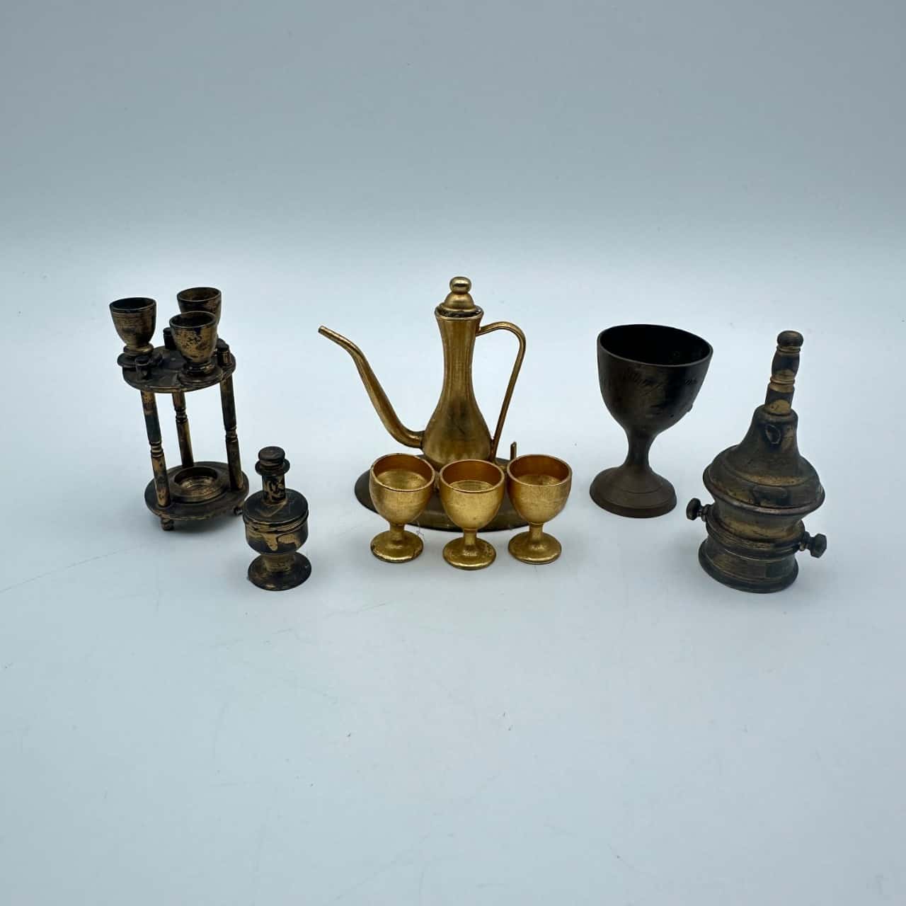 Miniature Brass Set