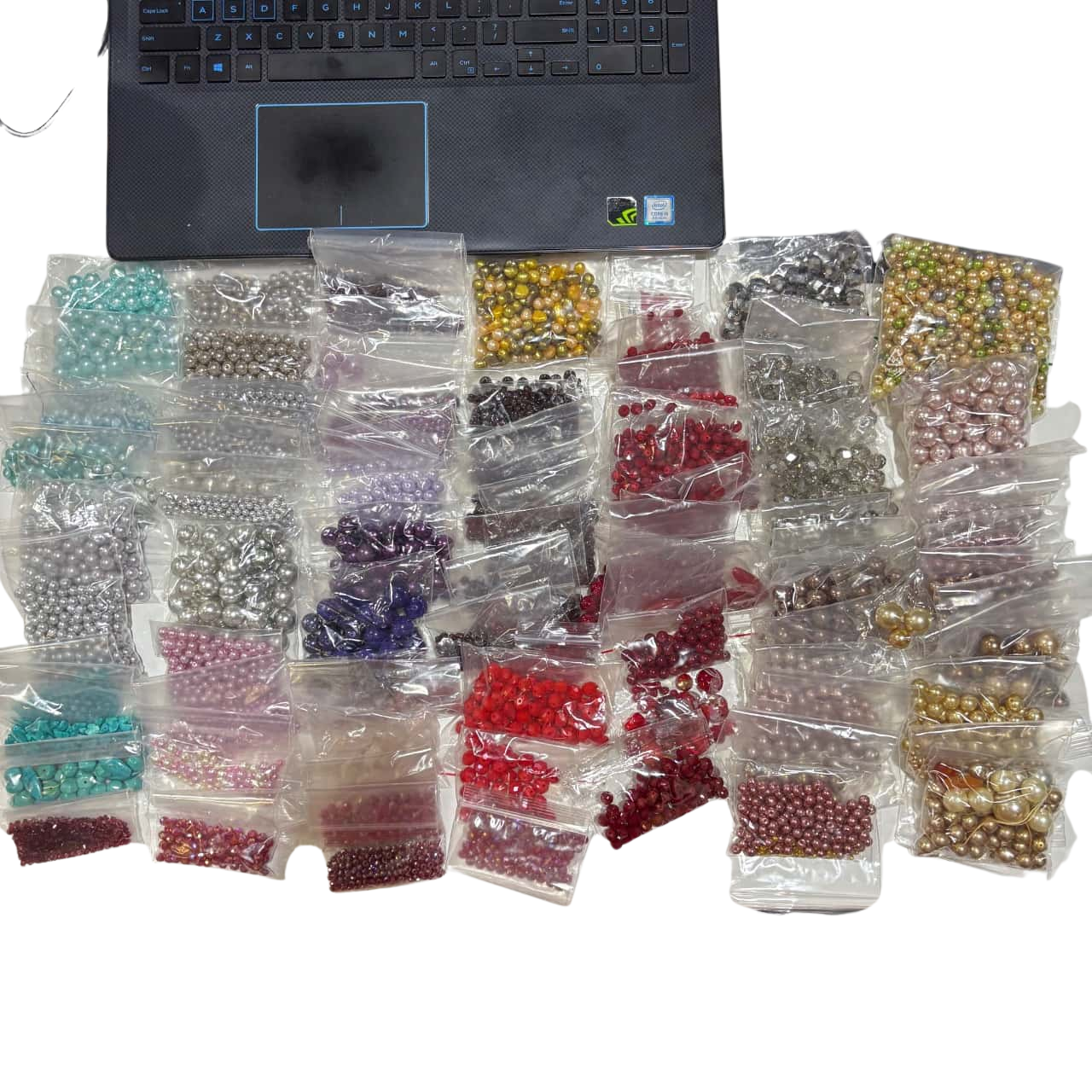 Small / Medium Various Bulk Lot of Costume Beads Craft Beads Jewellery ...