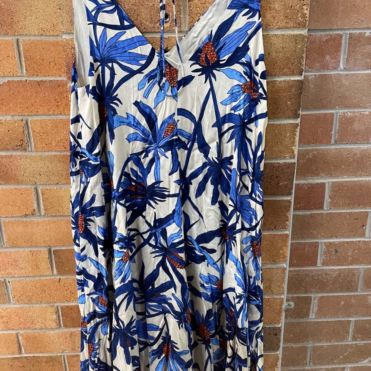 Country Road Womens Size 10 Print Maxi Dress (s)