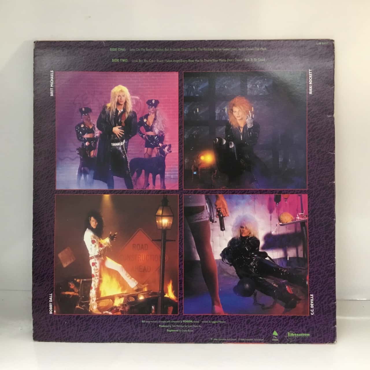 Vintage Poison Open Up and Say Ahh! Record(s)