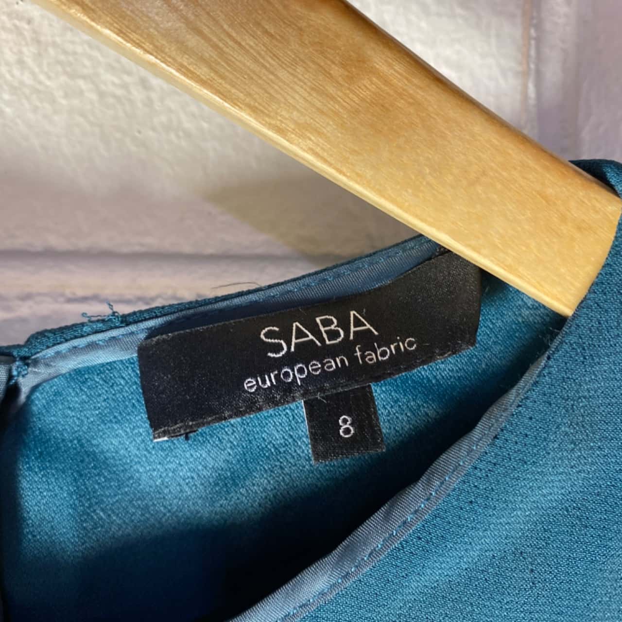 SABA Womens Size 8 Long Sleeve Top Green (s)