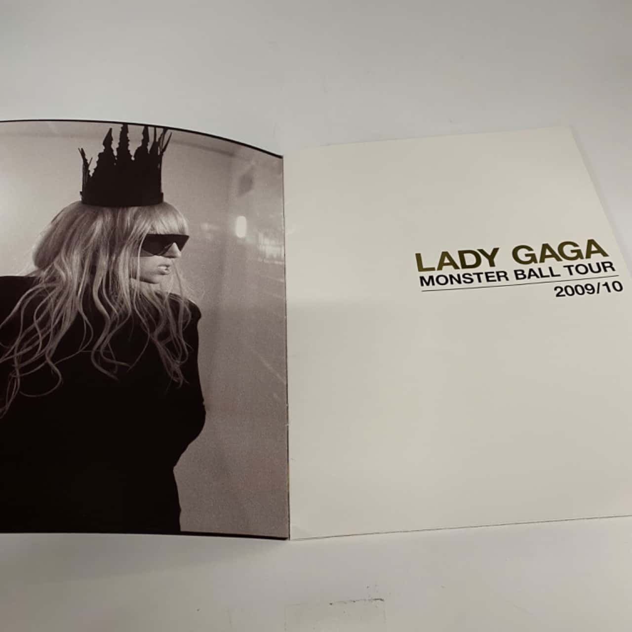 Lady Gaga The Monster Ball Tour 2009/10 Program