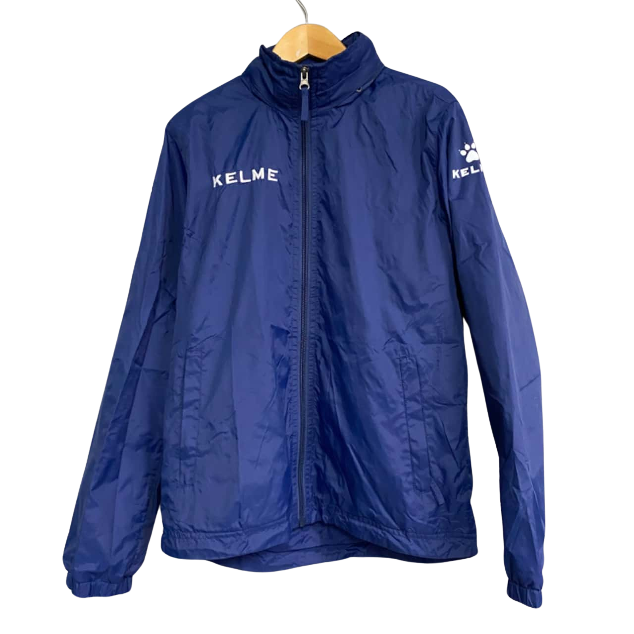 Kelme Kids Size 12 Jackets With Hood Navy Blue (s)