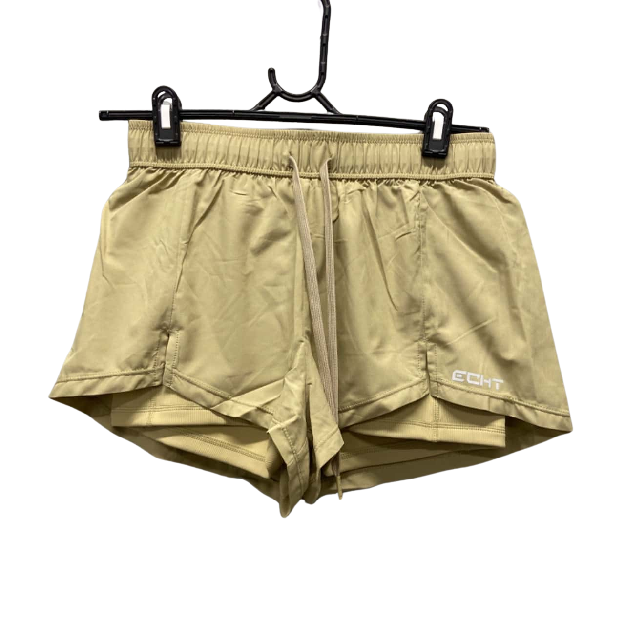 Echt Womens Size M Performance / Shorts Olive (s)