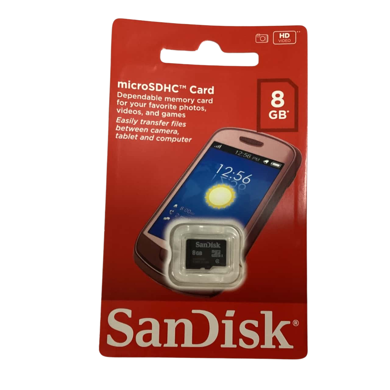 SanDisk 8Gb microSDHC Card