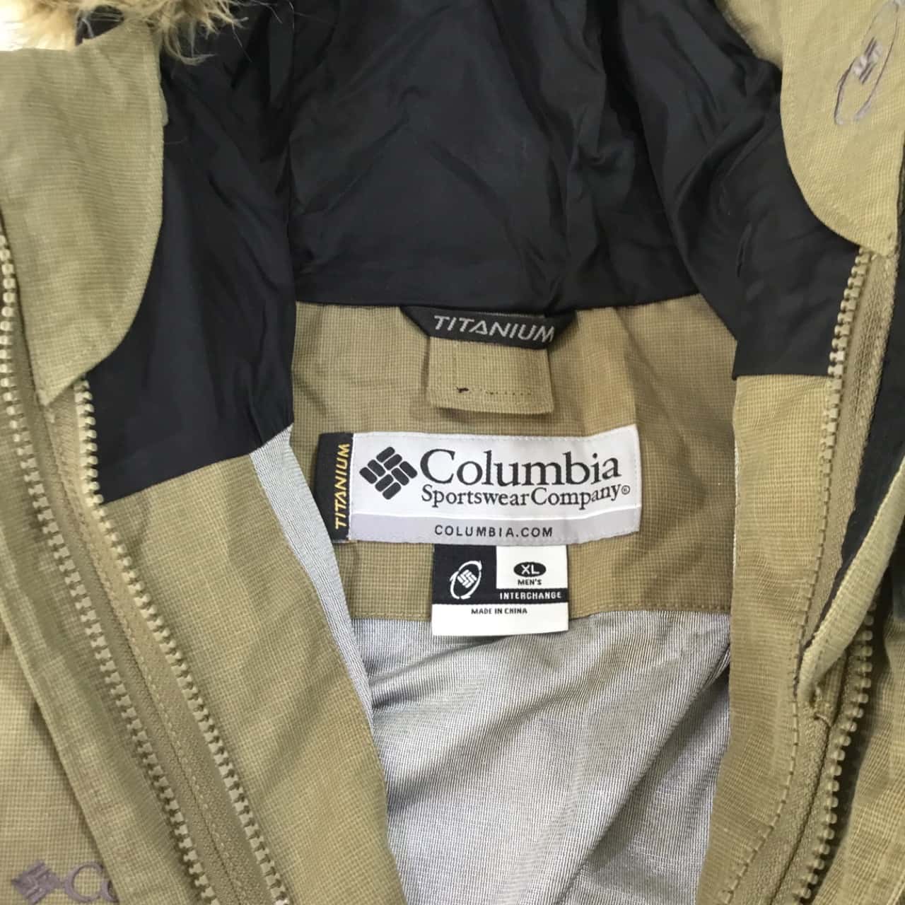 Colombia Titanium Waterproof jacket