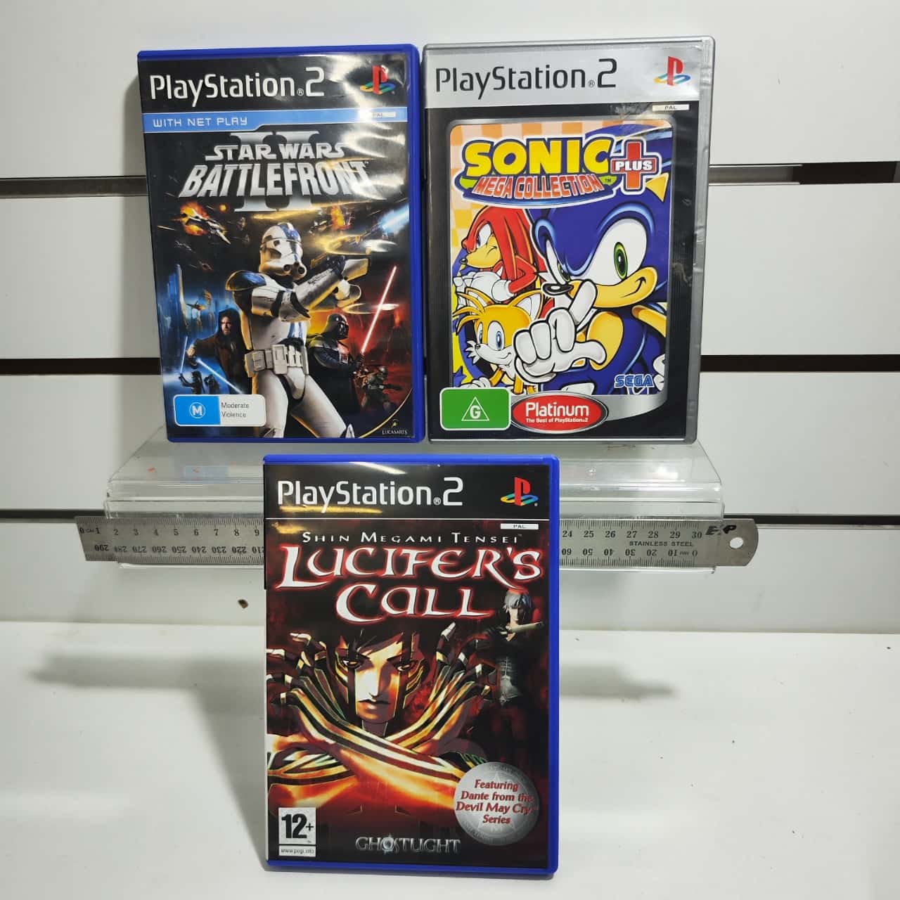 PlayStation 2 Games X3 (s)