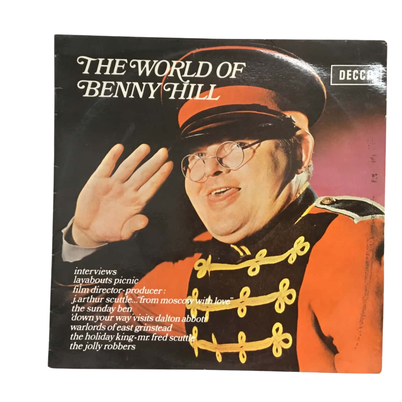 The World Of Benny Hill Vinyl Record