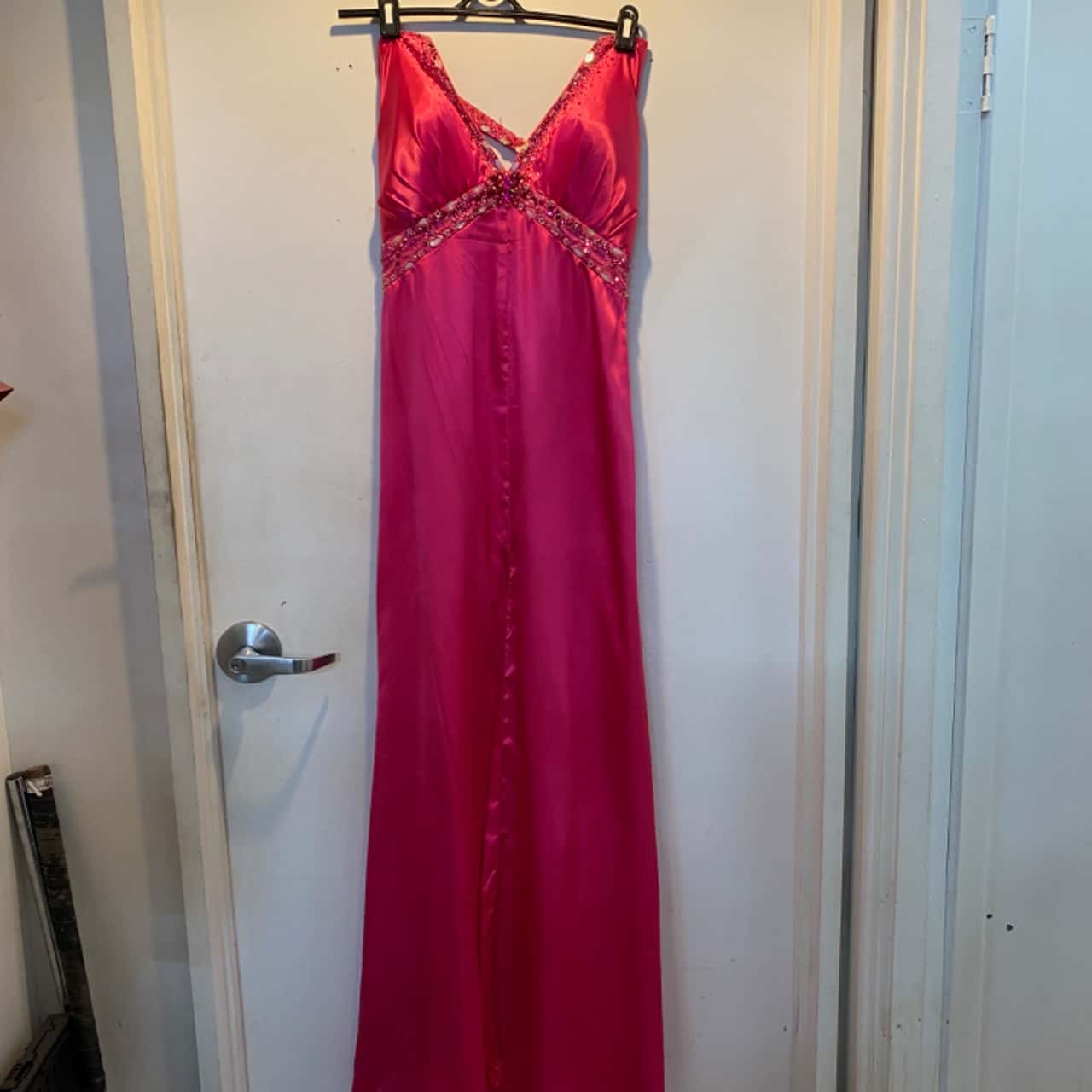 Niki Womens Size 8 Formal Dress Pink RRP $140(s)