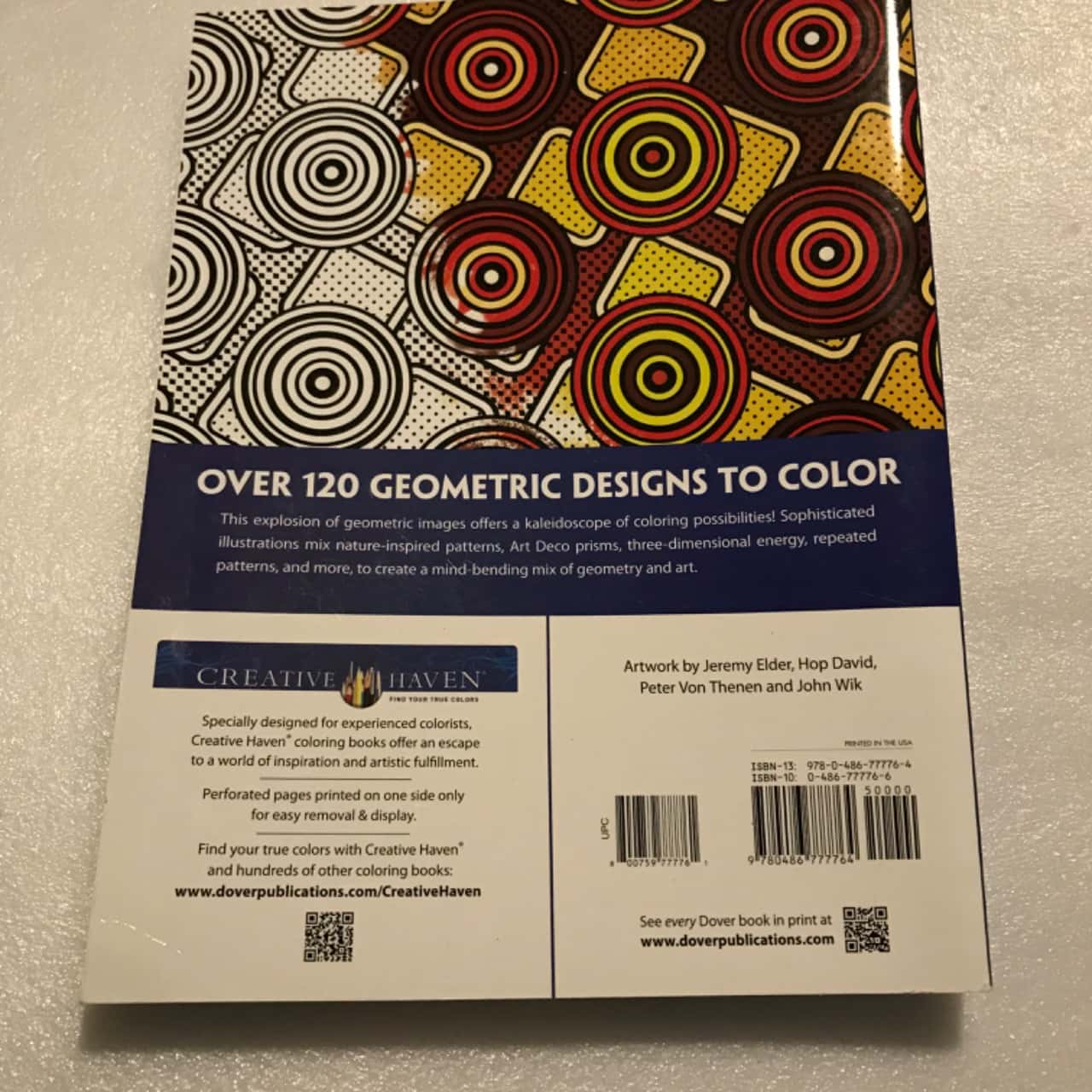 Geometric Designs- Over 120 Geometric Designs to Colour SC-1703437(s)