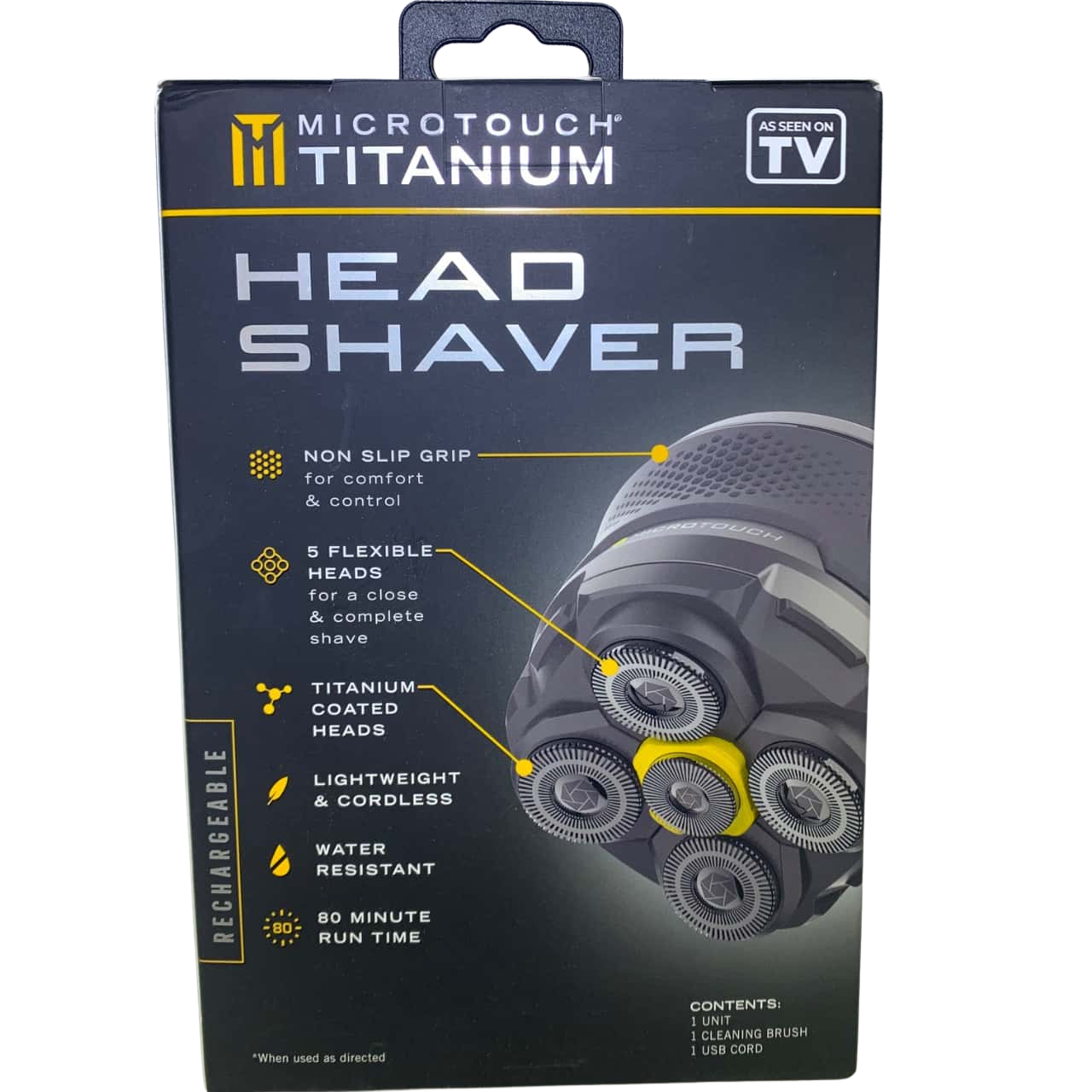 Microtouch Titanium head Shaver RRP: $79.95 Brand New - Unopened