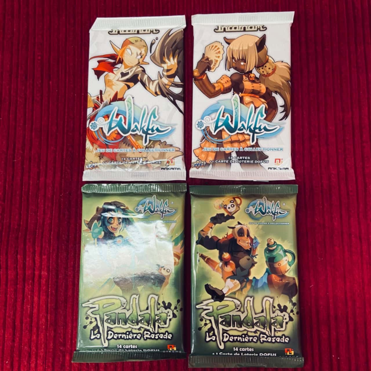 Wakfu Collector Cards pack of 4(s)