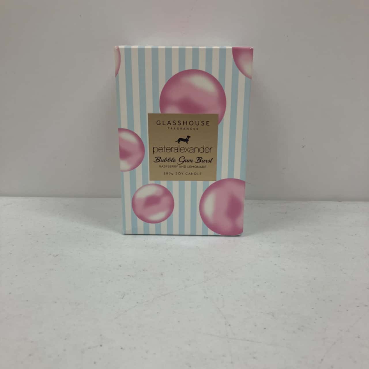 Peter Alexander x Glass House ‘Bubble Gum Burst’ Soy Candle (380g)(s)