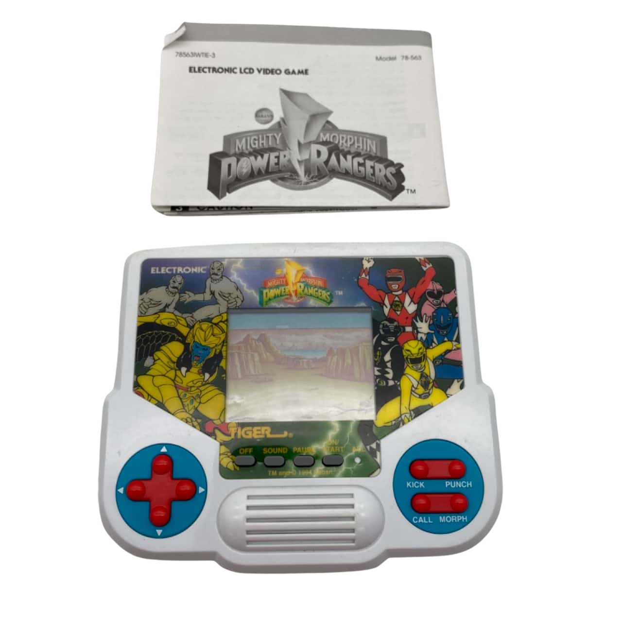 Vintage 1988 Mighty Morphin Power Rangers Electronic Game(s)