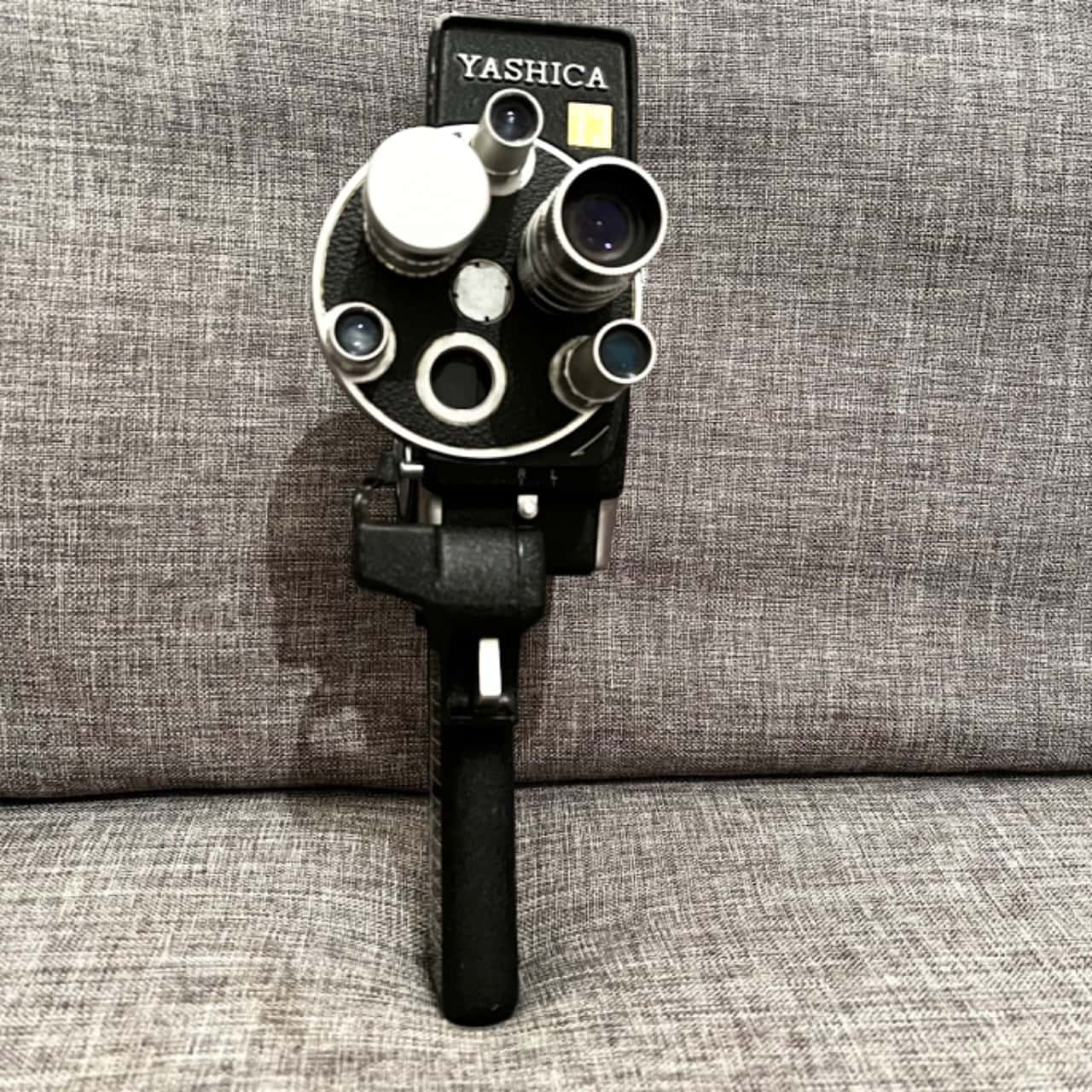 Vintage Yashika T3 8mm Cine Camera 3 lens caps Pistol grip- perfect for ...