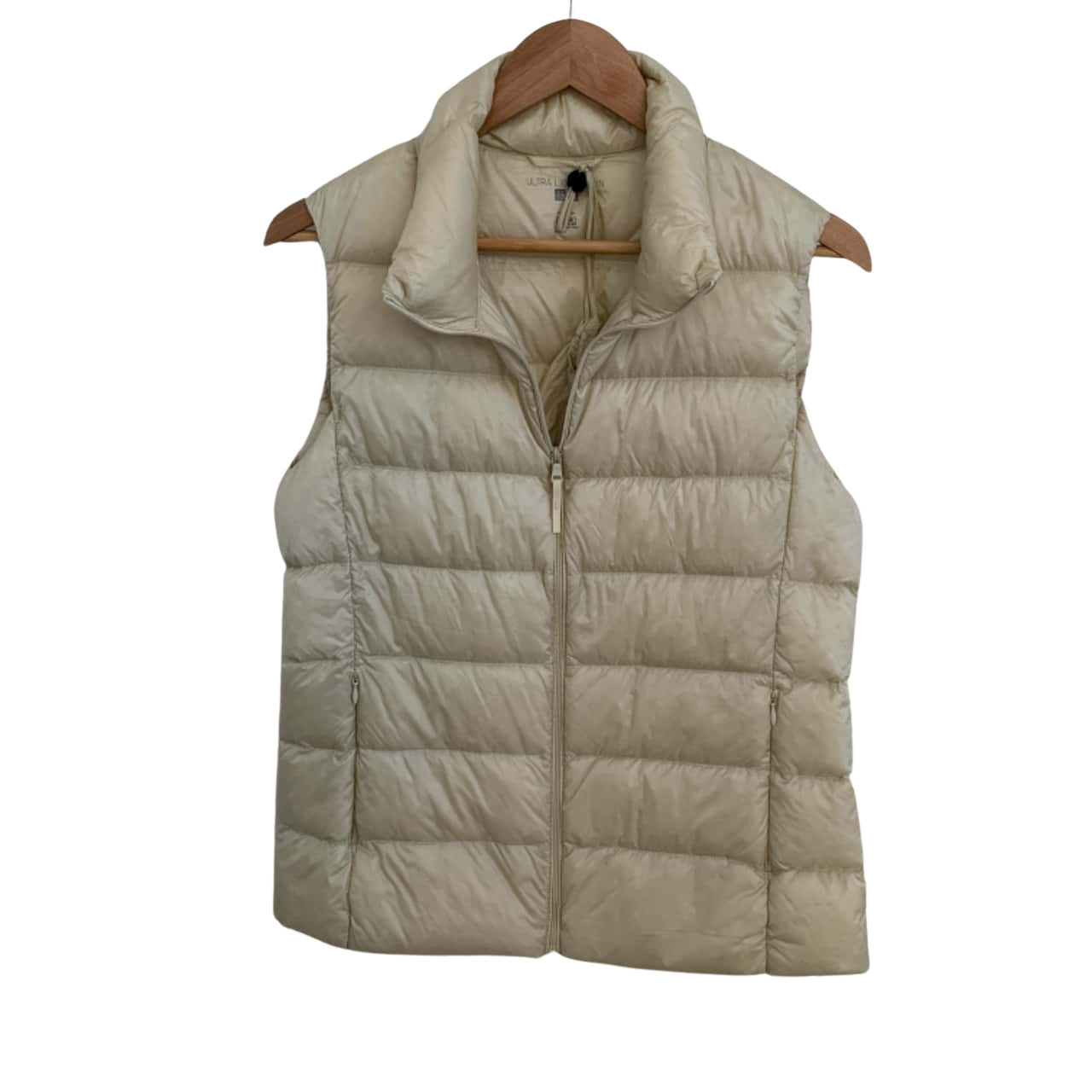 Uniqlo Medium Cream Puffer Vest(s)