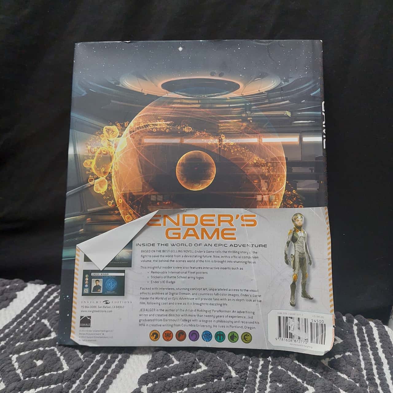 Ender's Game - Inside the world of an Epic Adventure Book By Jed Alger 2013