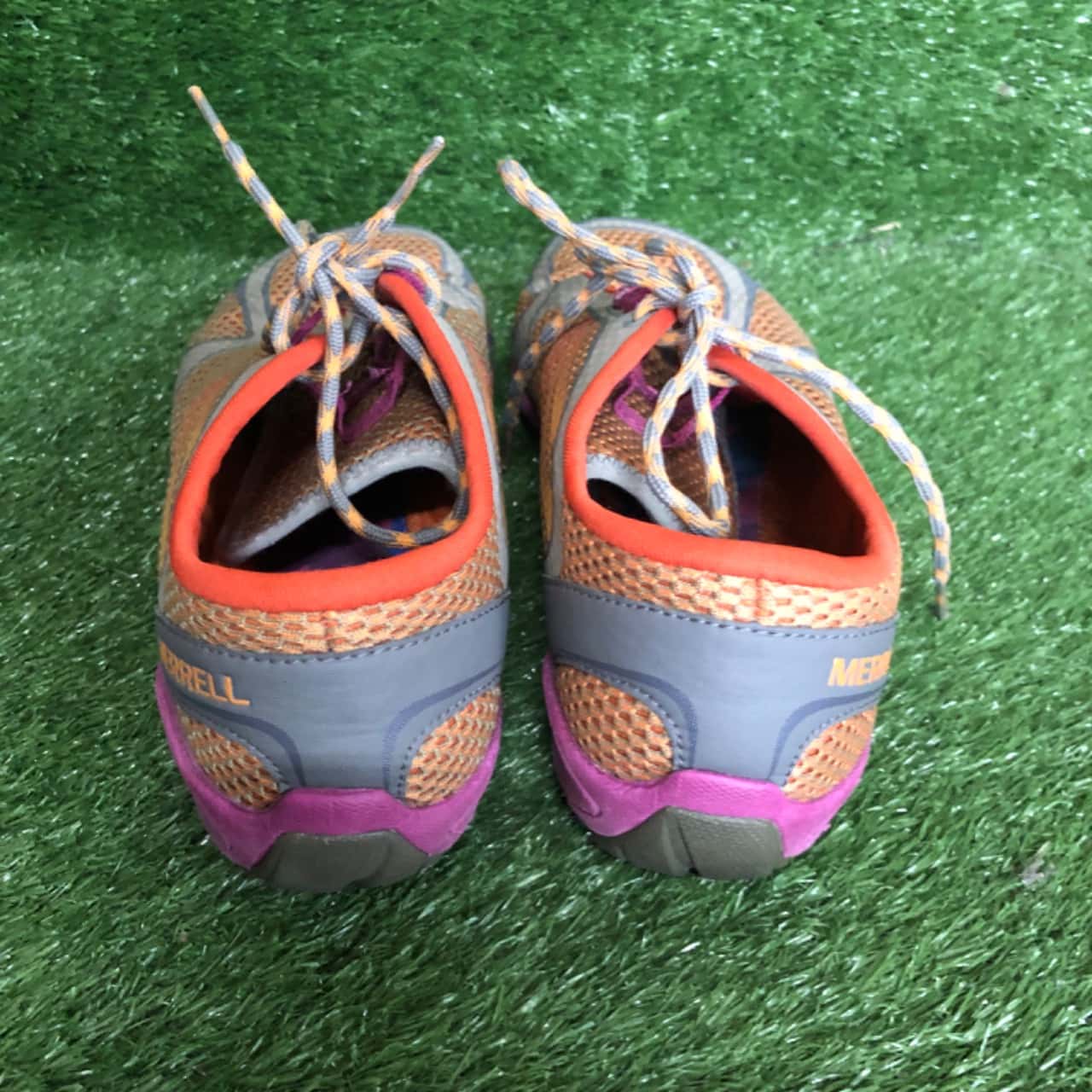 Merrell Pace Glove Orange Sneakers Size 9.5 UK(s)