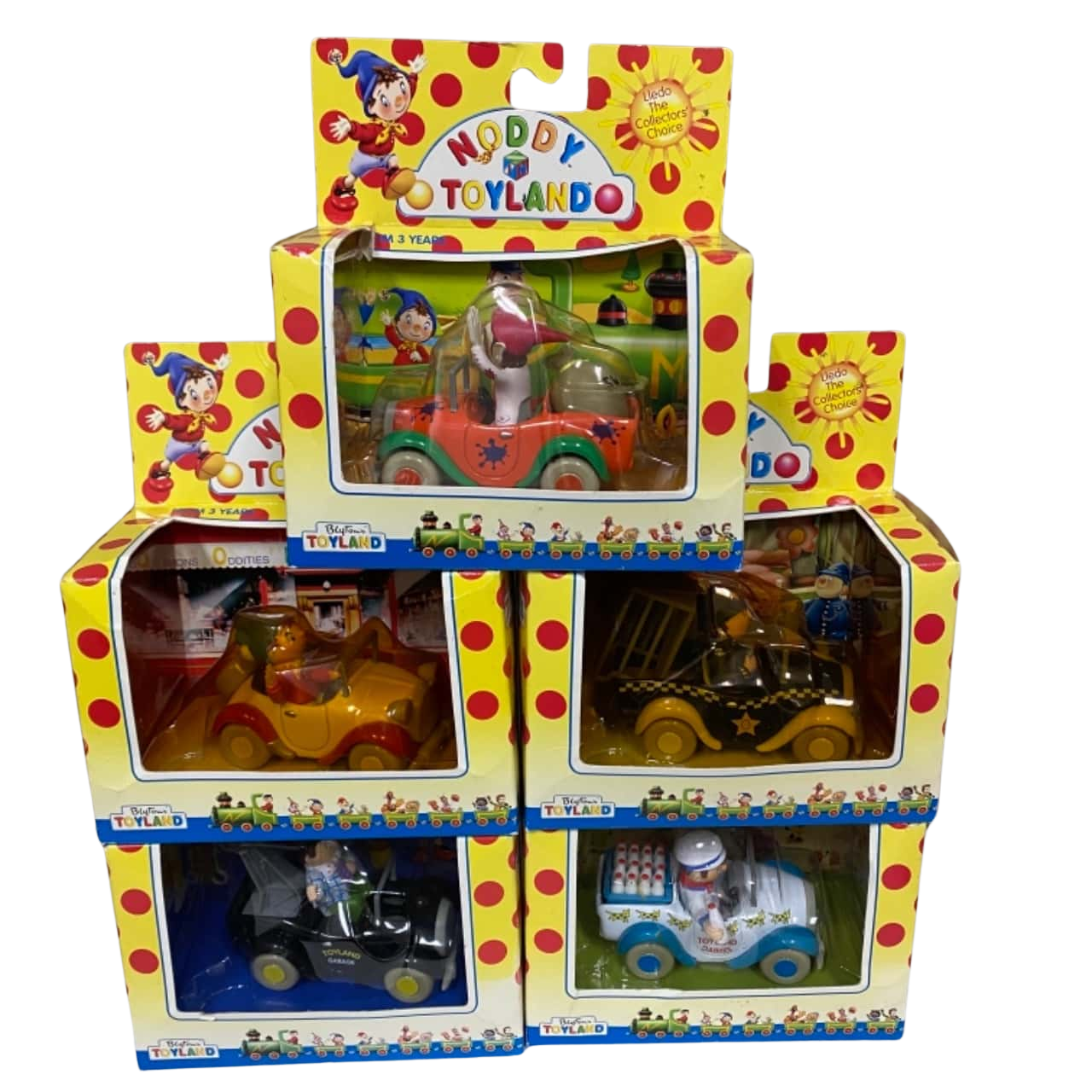 Noddy Toyland Die-cast Models Set of 5