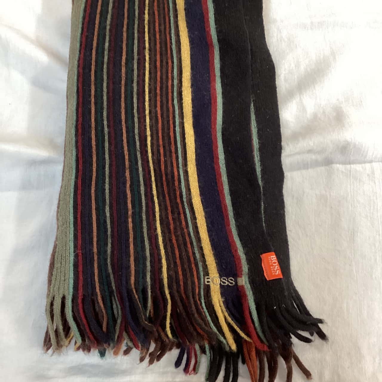 Boss Hugo Boss Mens Striped Scarf(s)