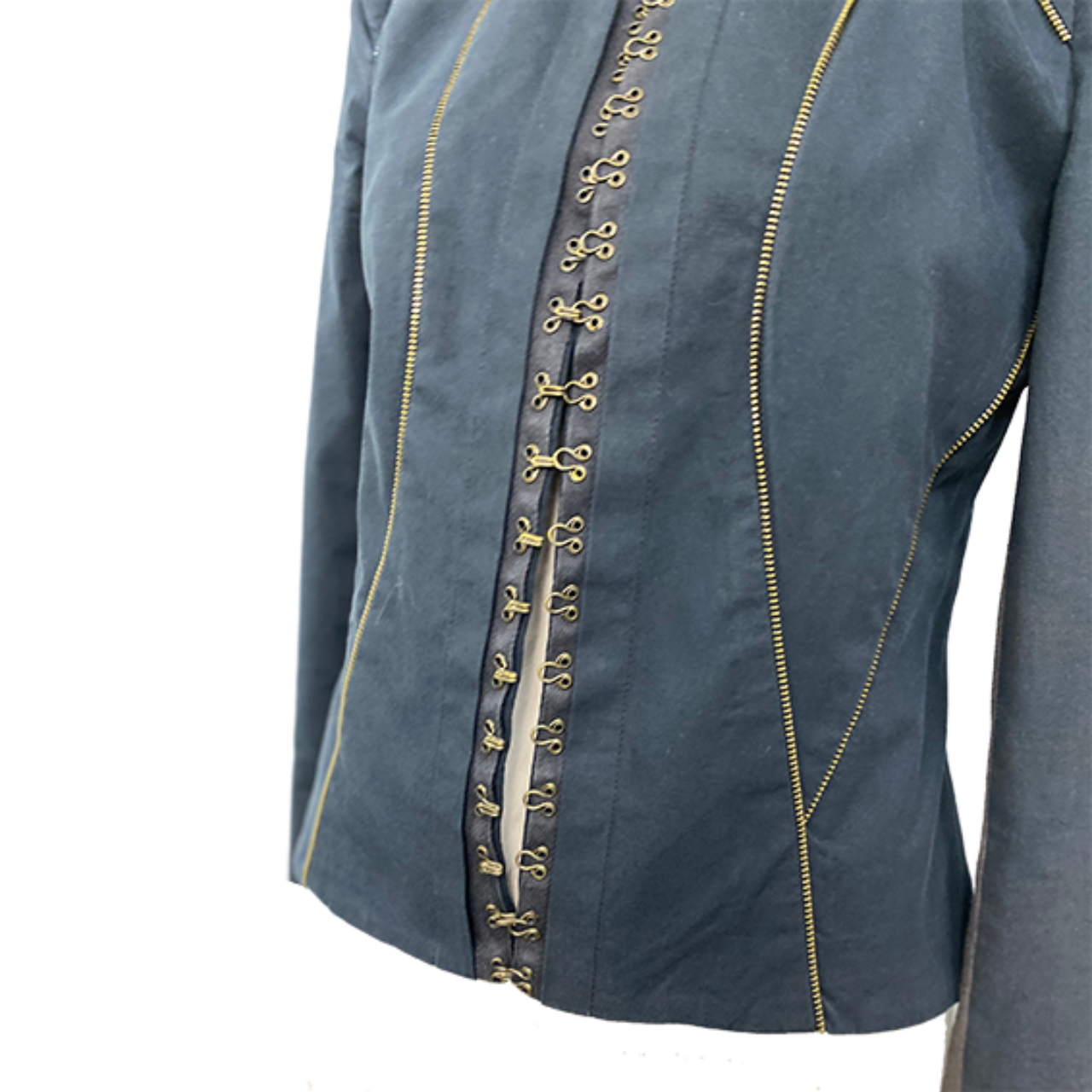 Lisa Ho fitted button front. -Size S fitted jacket, Y2K style(s)