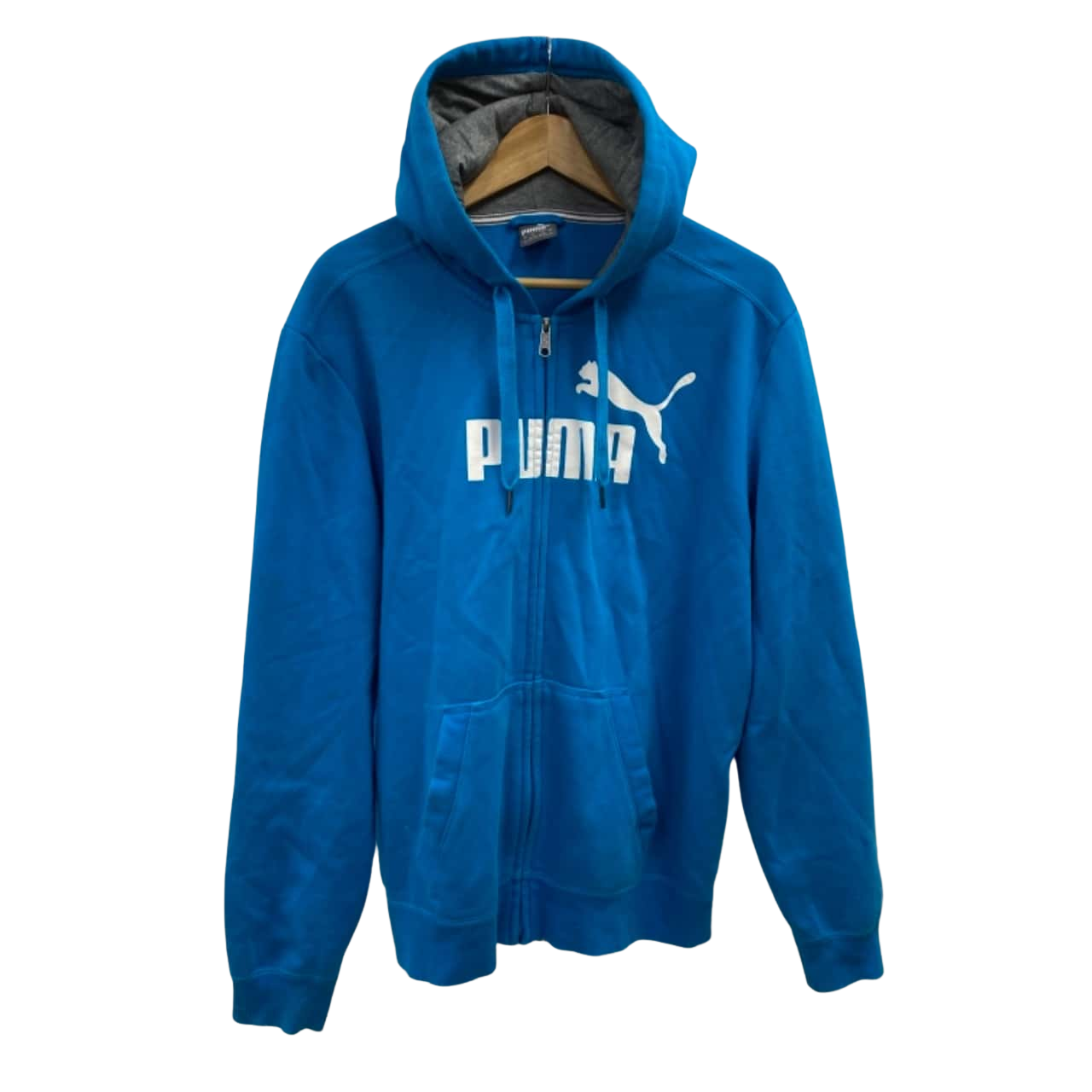 Puma Mens Size L Hoodie Blue Jumper(s)