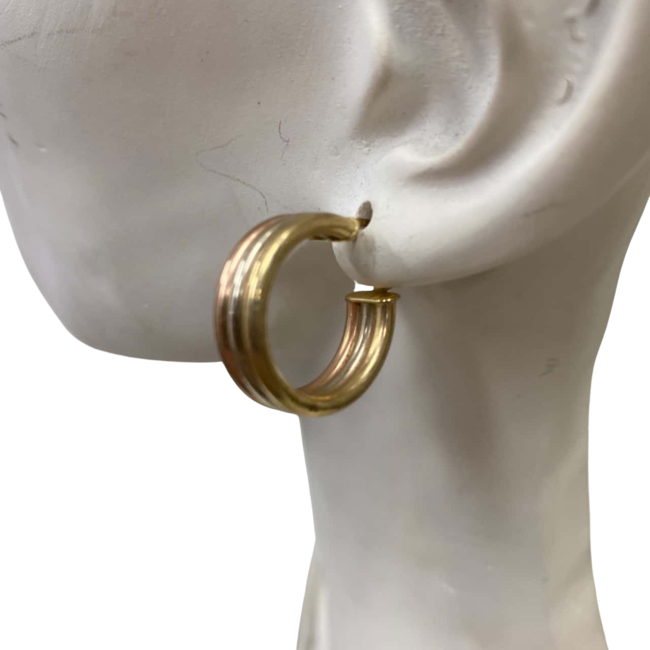 Womens 1X Earring Gold 375(s)