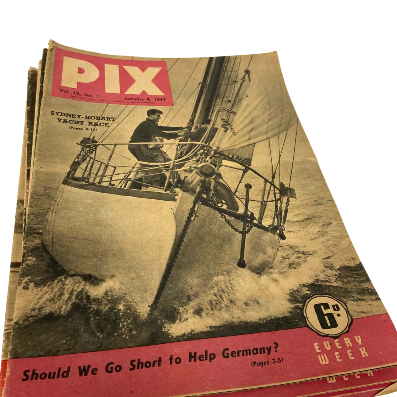 Collection of 43 x 1947 Pix magazines (January - December 1947)