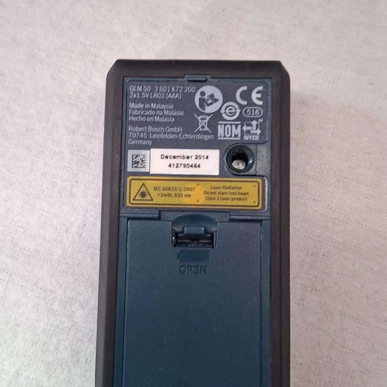 BOSCH GLM 50 Laser Distance Measurer - Used Very Good | Salvos Stores