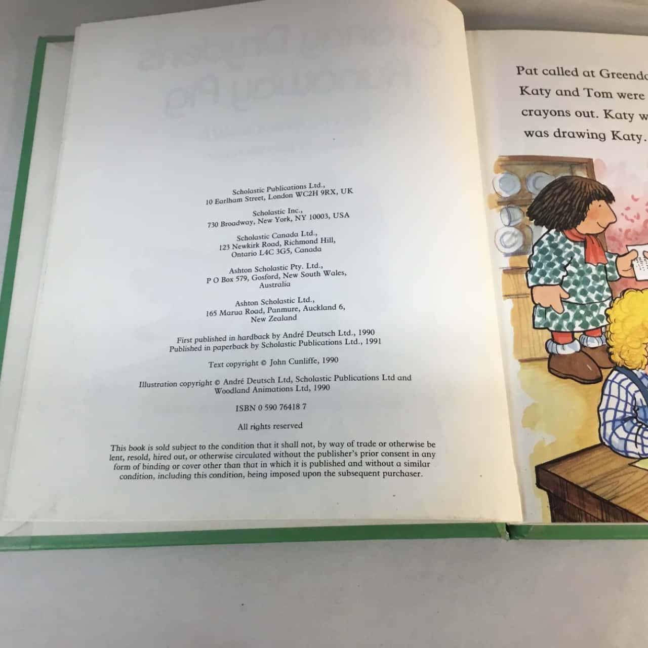 Vintage Postman Pat Granny Dryden’s Runaway Pig Book 1990