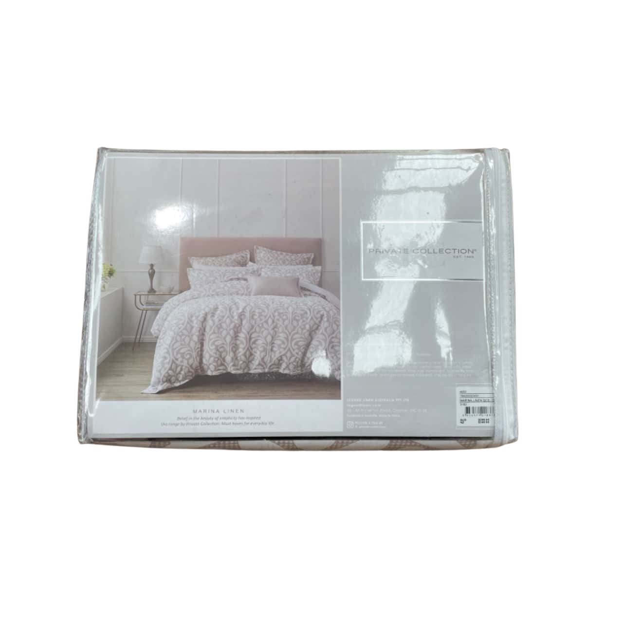 Marina Linen Private Collection Quilt Cover Set (Queen)(s)