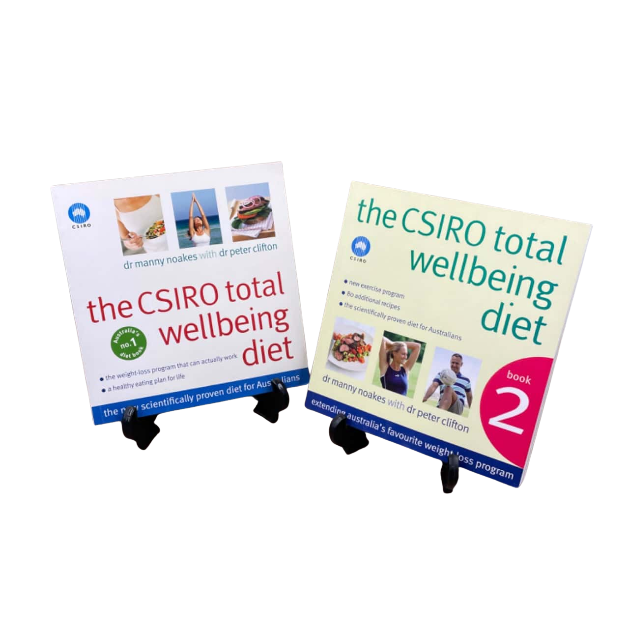 “The CSIRO Total Wellbeing Diet” Books 1 & 2