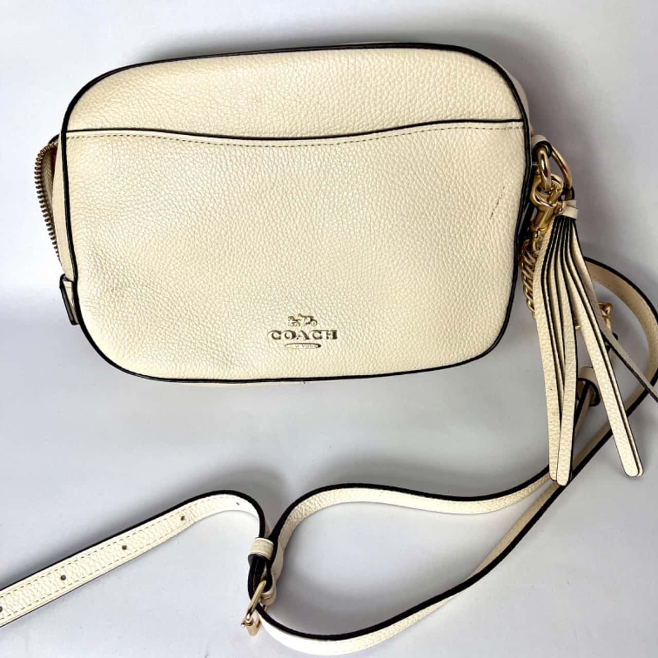 Coach Womens Cream Bag(s)