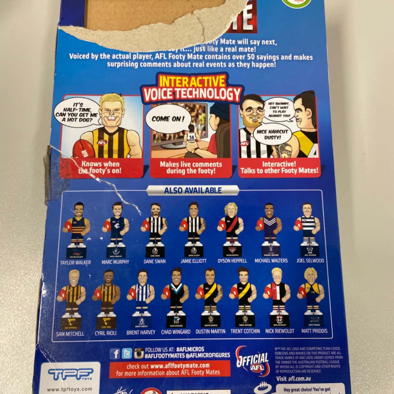 Official AFL Interactive Footy Mate Matt Priddis