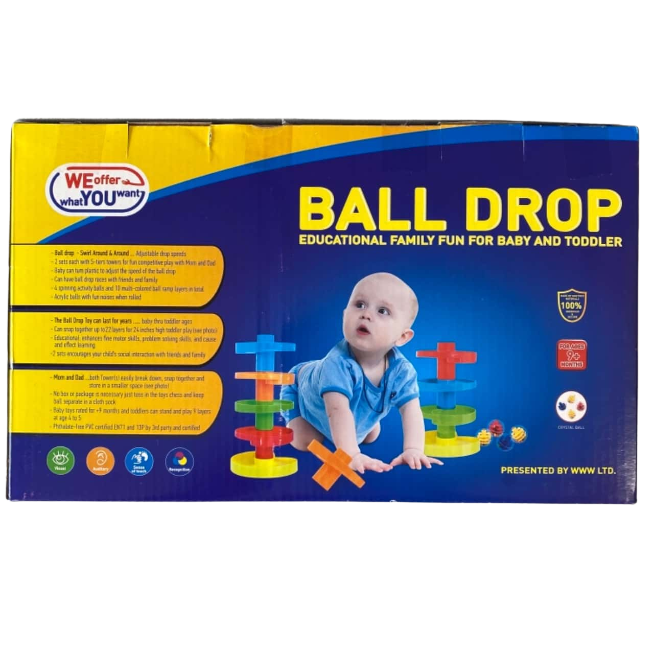 Ball Drop Educational Toy (s)