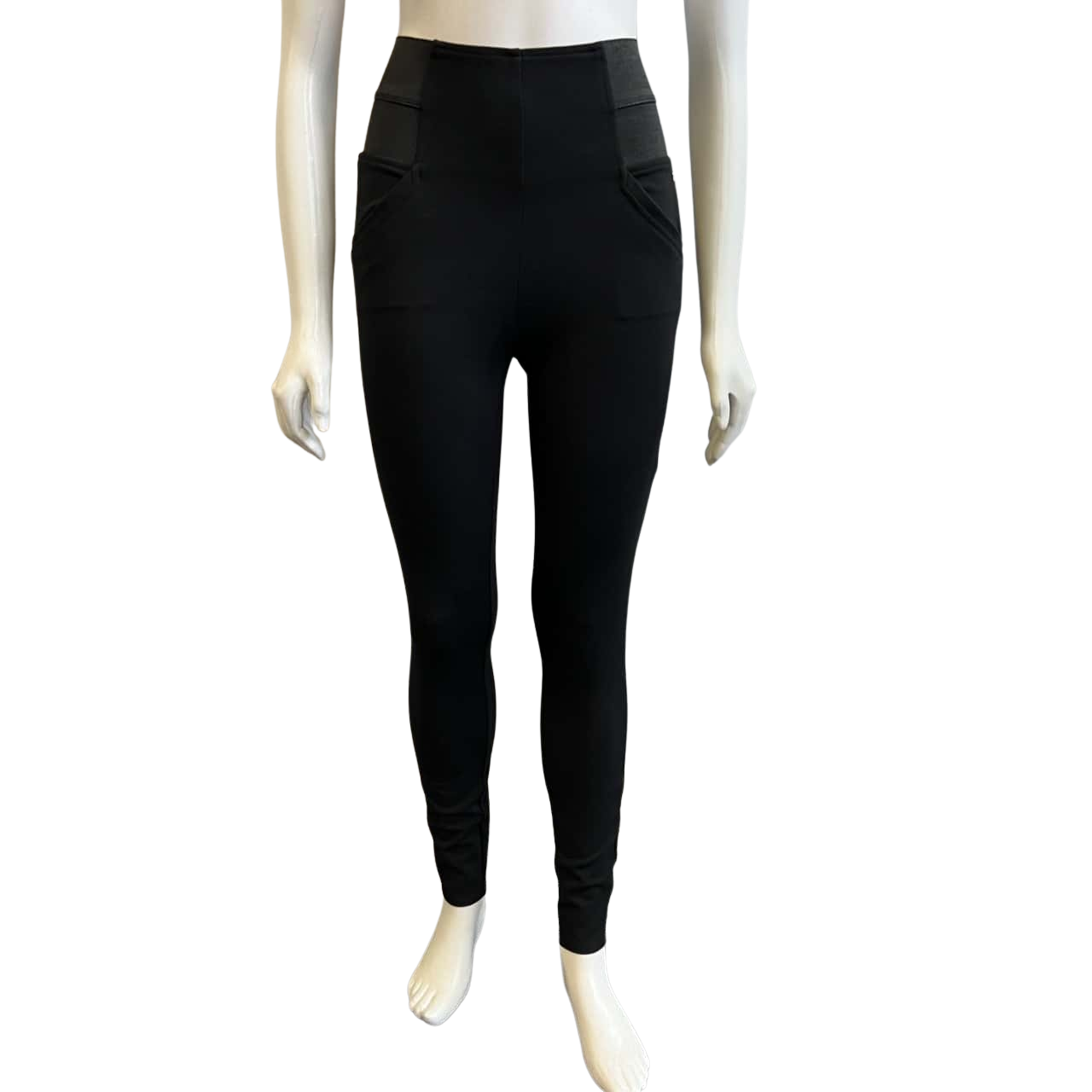 Guess Womens Size S High Waist Stretch Skinny Pant Black (s)