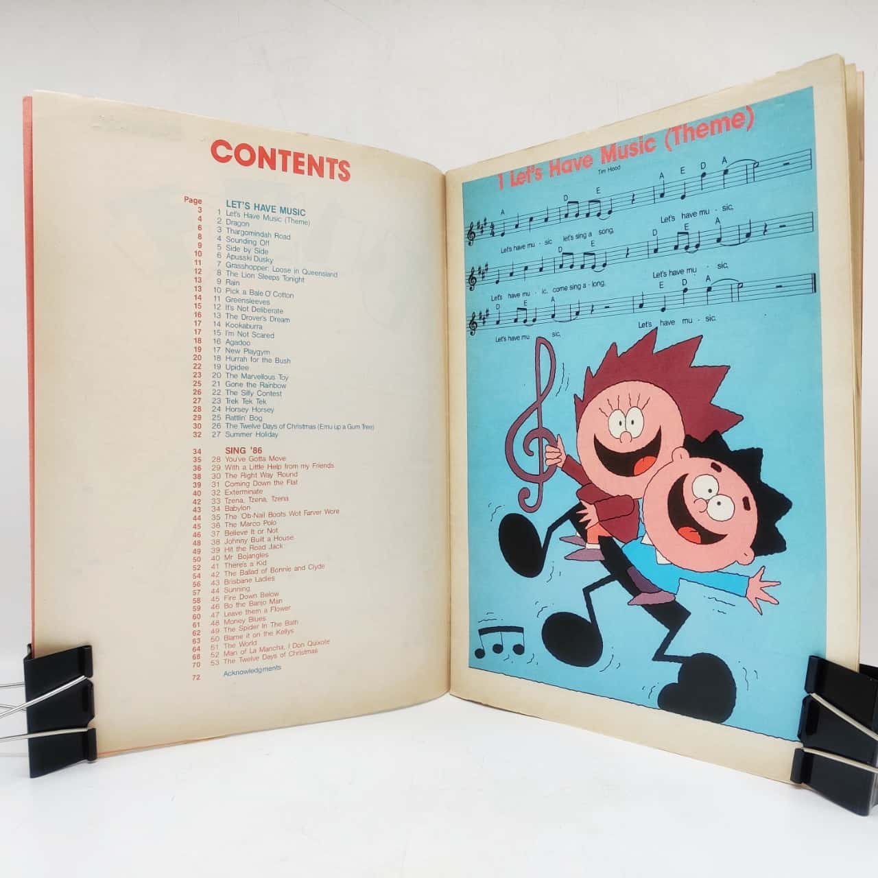 Sing! Published 1985 By The ABC(s)