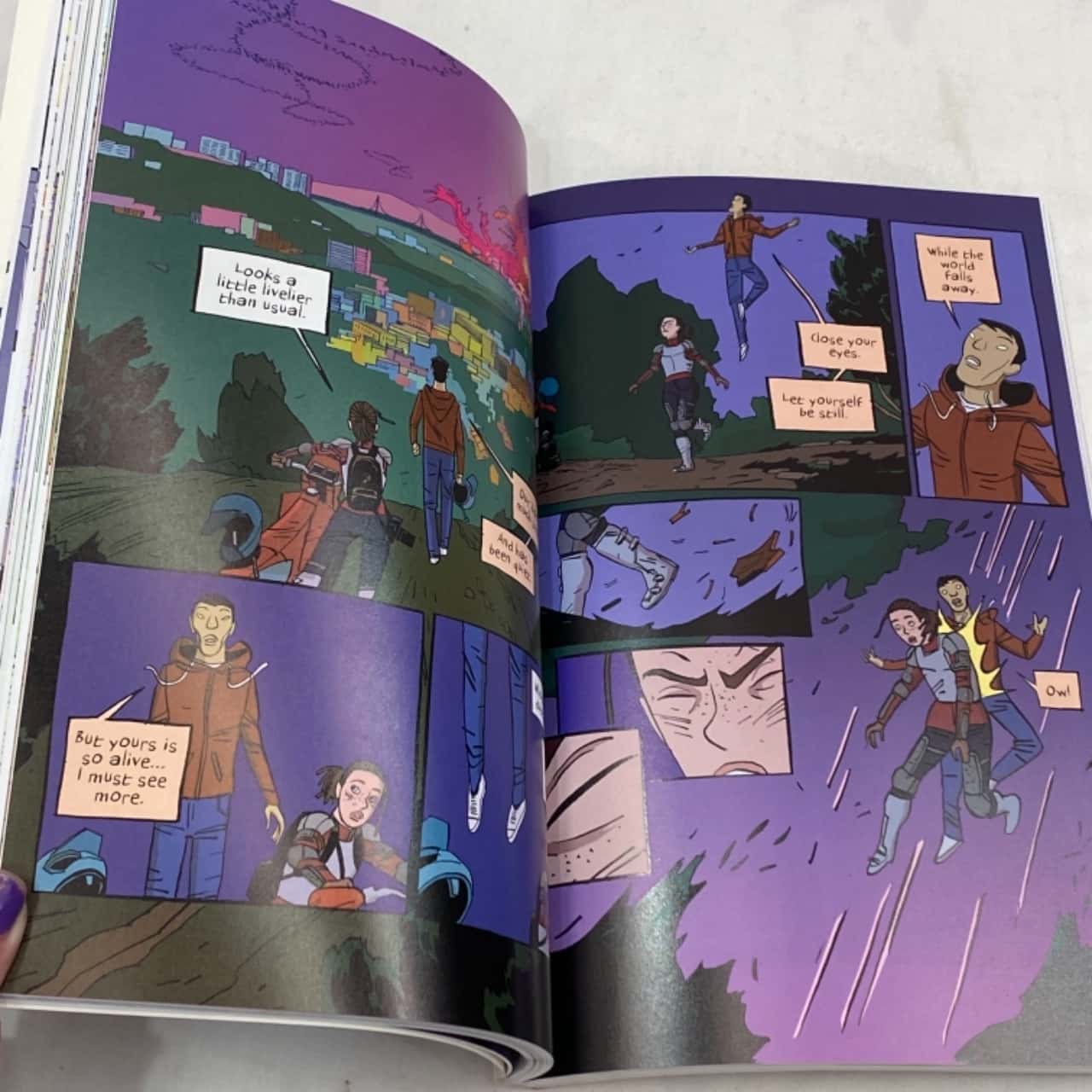 SPILL ZONE BOOK 1 and 2 Bundle Set Graphic Novel Comic Books Sci Fi ...