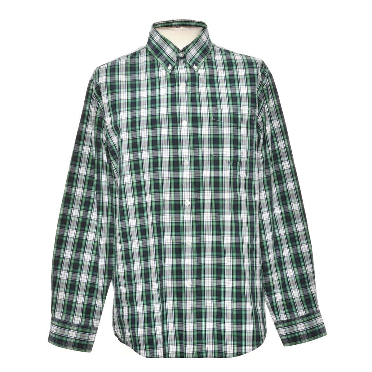 Croft & Barrow Mens Size XL Checked Long Sleeve Shirt Green (s) - Used ...